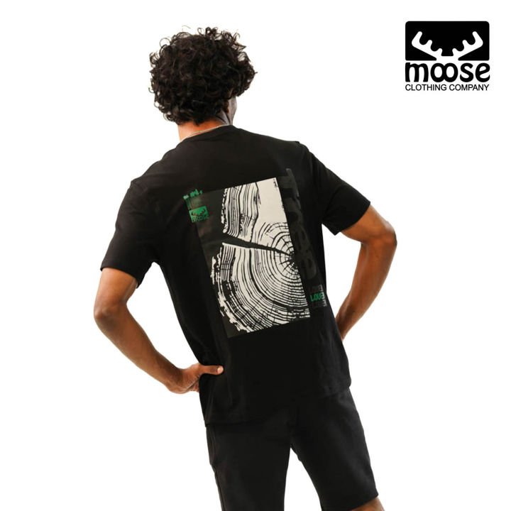 Moose Premium Graphic Print T-Shirt – Tree Lover | Daraz.lk