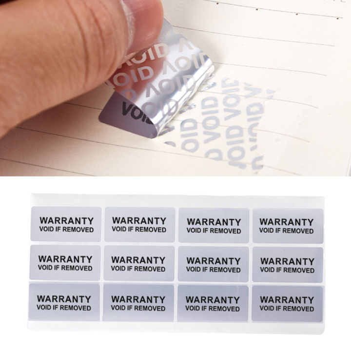 100pcs Warranty Protection Sticker (40mm*20mm) Tamper Proof Void Label ...