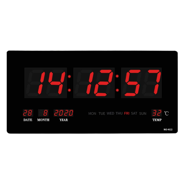 Large LED Digital Calendar Clock | Daraz.lk