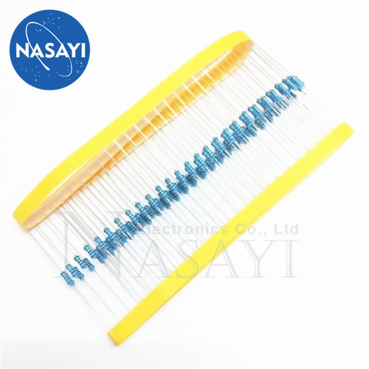 50pcs 1/4W Gold Film Resistor 5.6R Precision Resistor 1% Metal Film ...