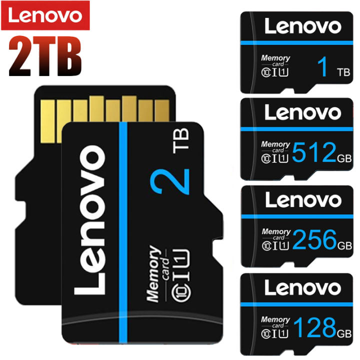 Lenovo 2TB TF Flash Memory Card 1TB 512GB 256GB High Speed Micro TF SD ...