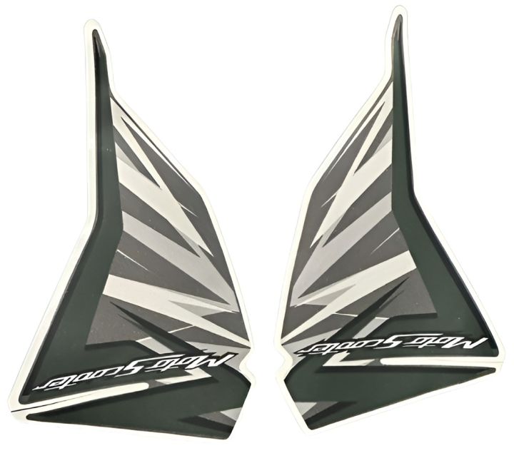 Honda Dio Dx Matt Green Front Panel Both Side Stickers | Daraz.lk