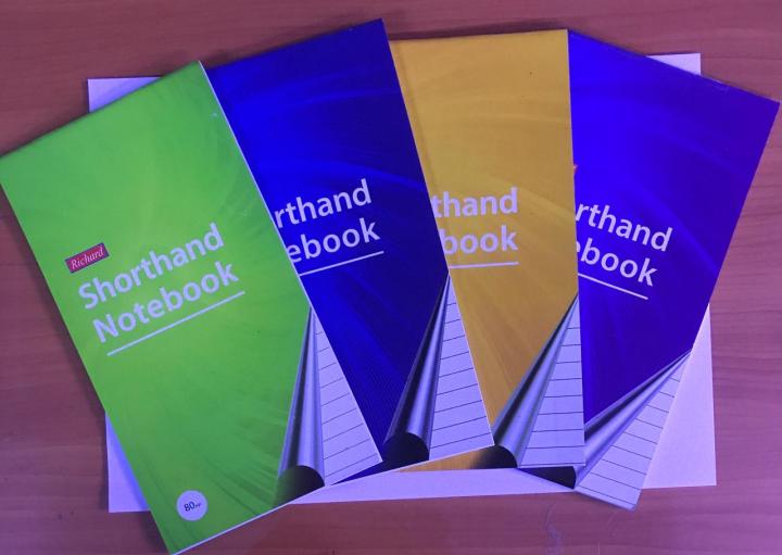 SHORT HAND NOTE BOOK 80PGS (4 BOOKS) | Daraz.lk