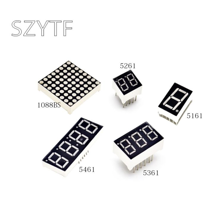 【beauty code】0.56inch 7 Segment 1Bit/2Bit/3Bit/4Bit Tube Red Cathode ...