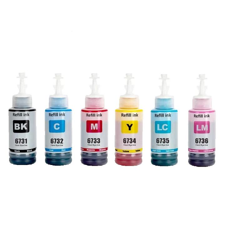 Epson 6 Color| L805/L1800 (673 Series) Premium Inks | Daraz.lk