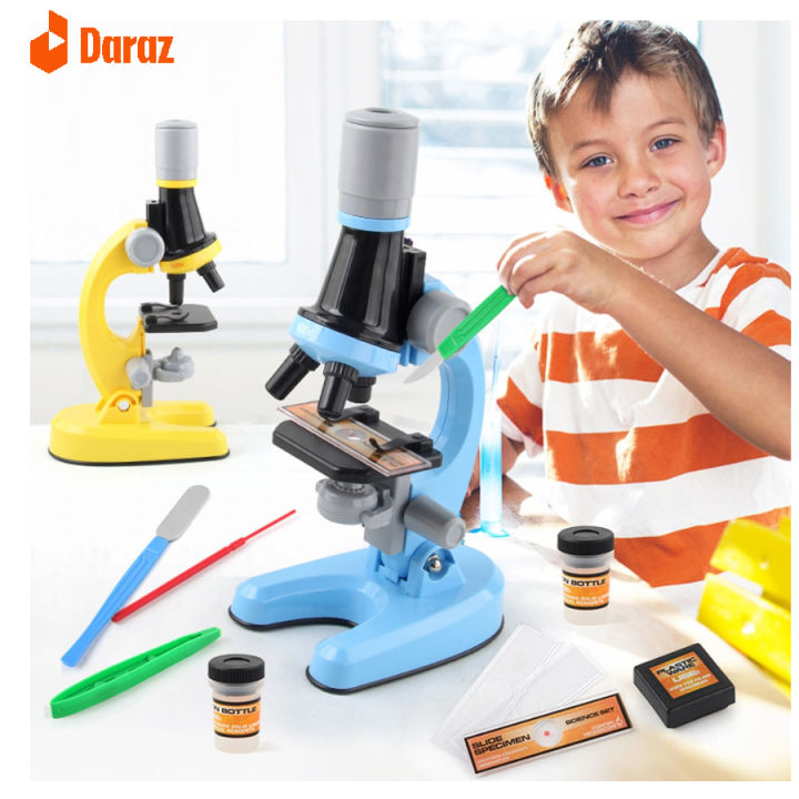 Children's Biological Kids educational student microscope set | Daraz.lk