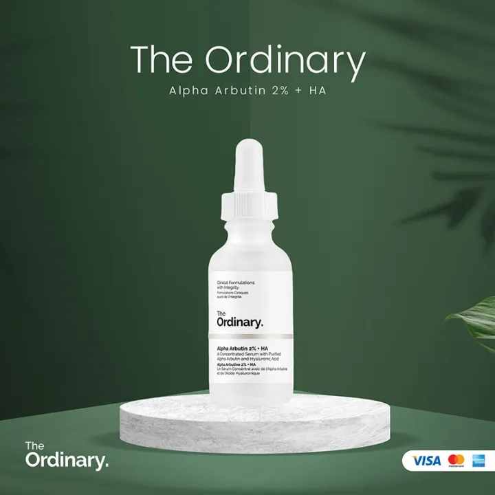 Made in CANADA the ORDINARY ALPHA ARBUTIN 2% + HA Hyperpigmentation ...