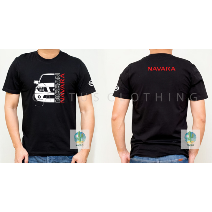 Unisex T-shirt Cotton Crew Neck Short Sleeve Nissan Navara Car Tshirt ...