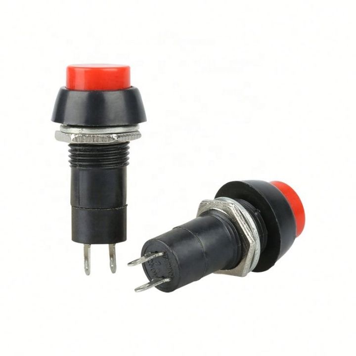 12mm Red Momentary Push Button | Daraz.lk
