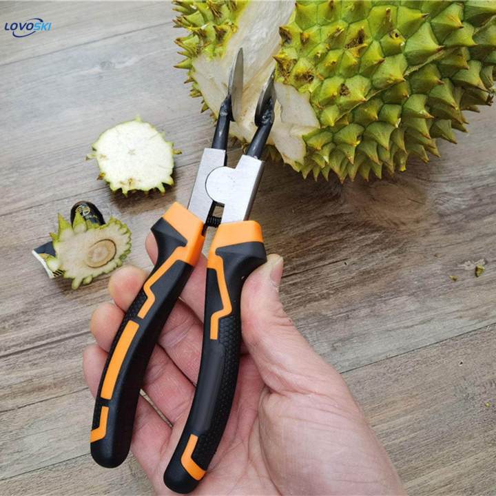 Durian Peel Breaking Tool Manual Durian Shelling Machine for Restaurant ...
