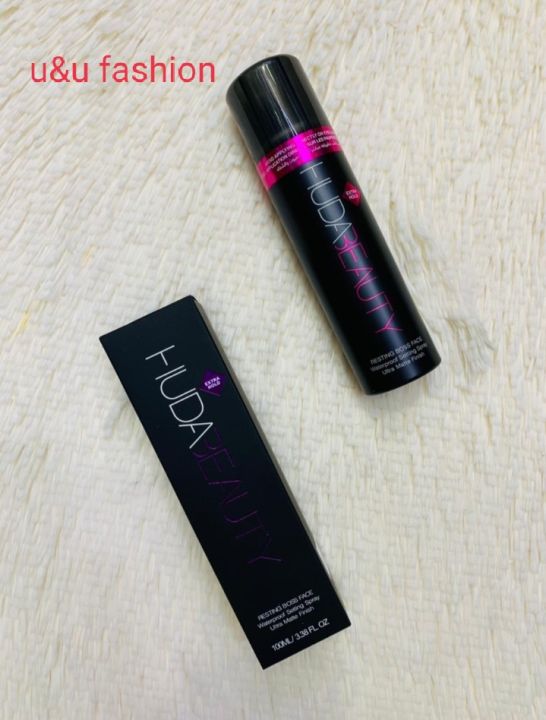 Huda Beauty Setting Facial Mist Spray 100Ml - First Copy | Daraz.lk