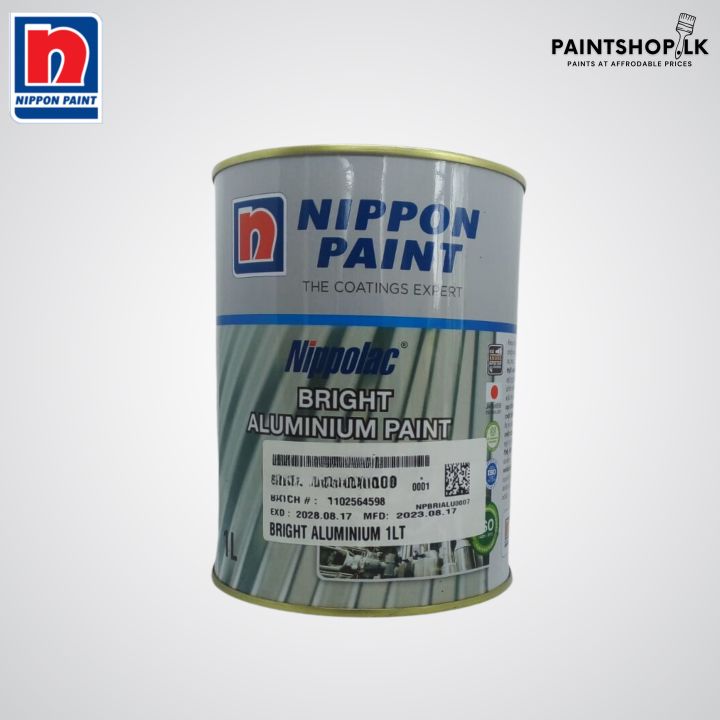 Nippolac Bright Aluminium 1L | Daraz.lk