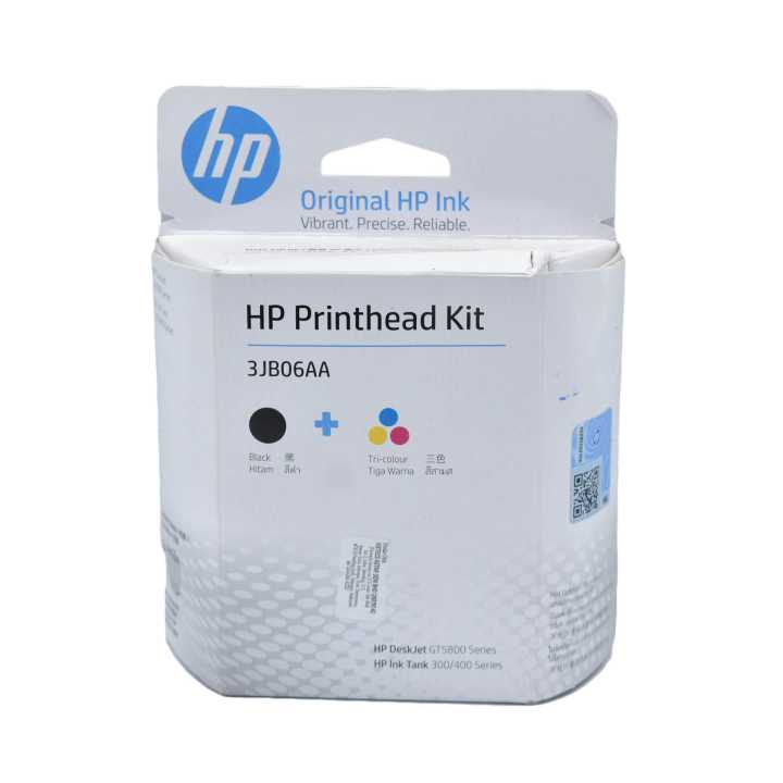 HP Printhead Kit 3JB06AA black + Tri Colour | Daraz.lk