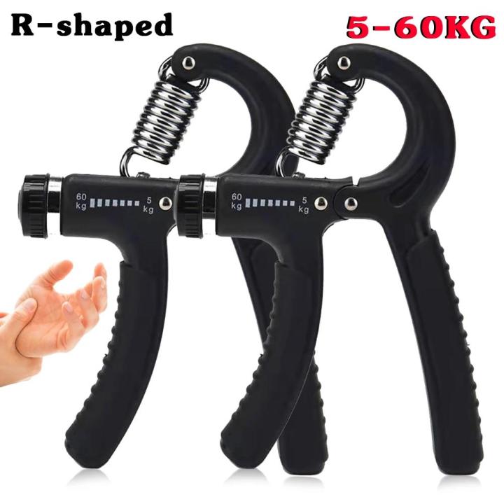 5-60Kg R-shaped Professional Finger Griper Hand Grips Strengthener ...