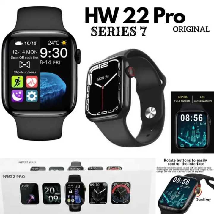 HW 22 PRO Upgraded Version - Multi Feature Smart Watch | Daraz.lk