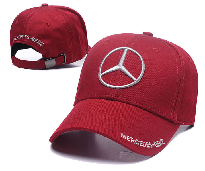 Luxury Car Brand Mercedes Benzs Racing Cap 100% Cotton Fashion Baseball ...