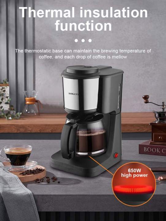 SOKANY Electric Coffee Machine Premium Line Model Sk-125 | Daraz.lk
