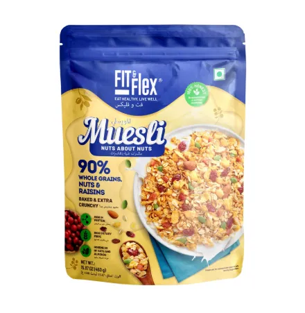 Breakfast Meal - Fit & Flex Muesli Nuts About Nuts 450g | Daraz.lk