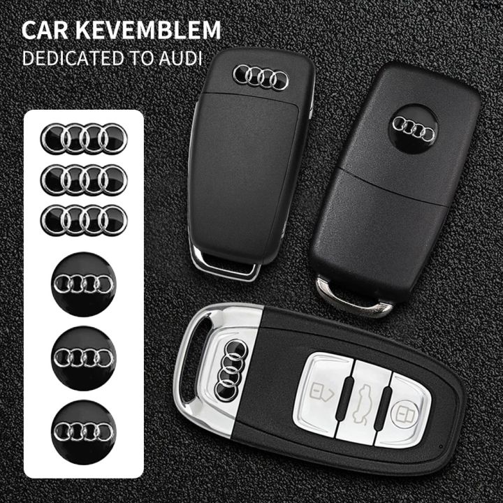 ChanxiNew 2/5/10pcs 14MM 16MM Car Remote Key Aluminum Logo Sticker For ...