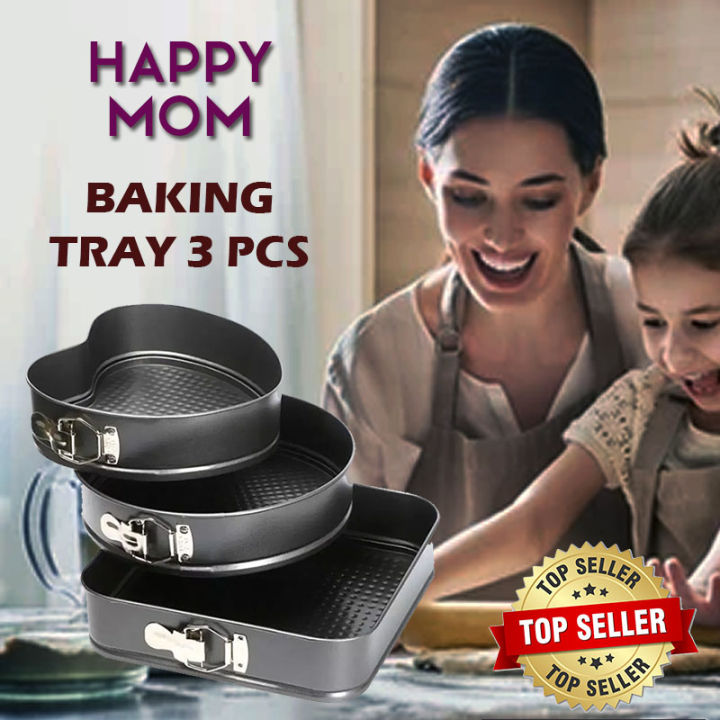 Cake mould bakeware - 3 Shapes | Daraz.lk