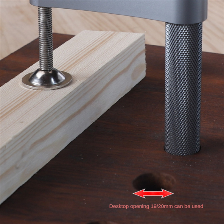 Workbench Dog Hole Clamp Woodworking Desktop Fixed Clip Quick Acting ...