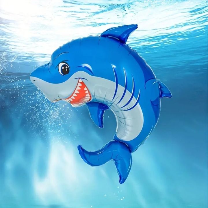 Sea Theme Party Balloons Lantern Fish/Sea Snail/Seahorse Ocean Animal ...