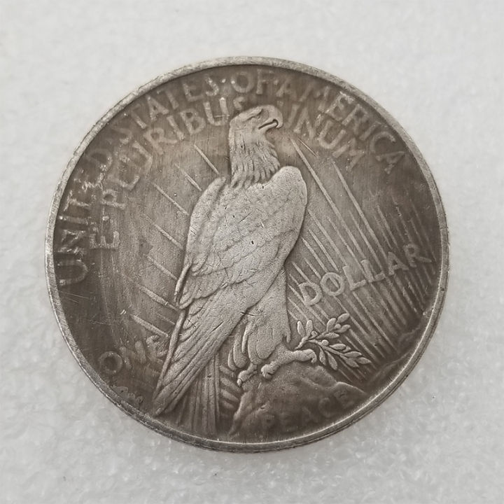 1922 Statue of Liberty and Peace Coin Silver Dollar Collection Peace ...