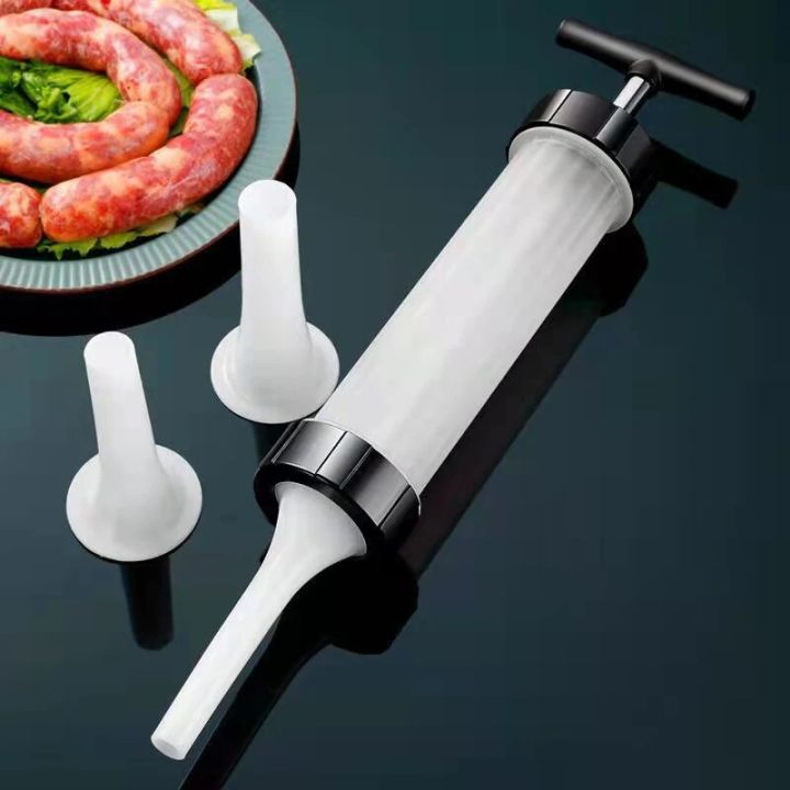 Manual Sausage Stuffing Machine Homemade Stuffer Syringe Gadgets Manual ...