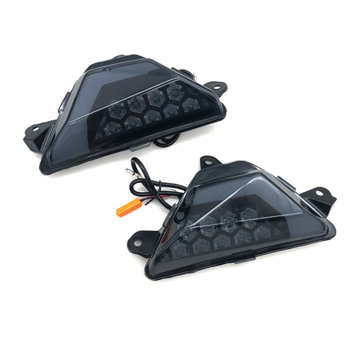 Motorcycle Front LED Turn Signal Indicator Flasher Light for KAWASAKI ...