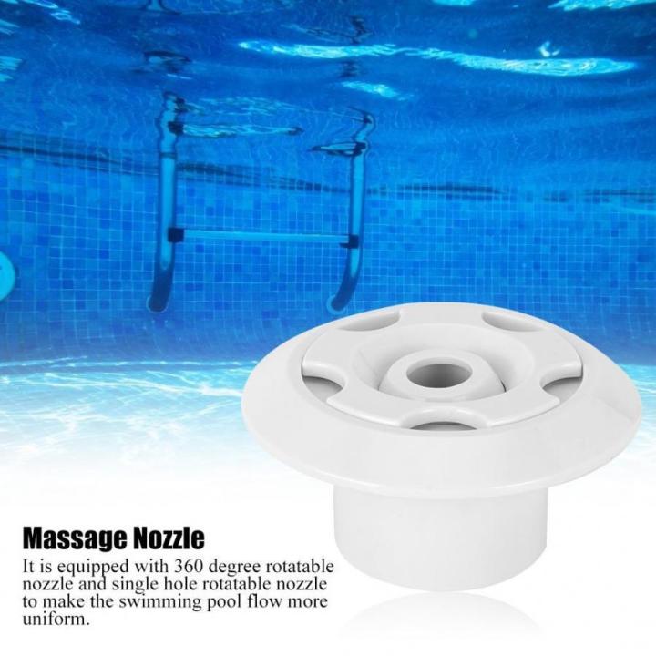 2in 360° Rotatable Swimming Pool Massage Nozzle Water Outlet SPA Jet ...