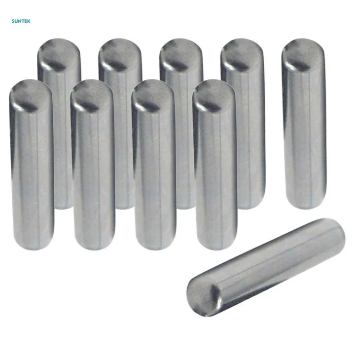 2x10pc Carbon Steel Dowel Pins Rod 0.16in Dia Pin Fasten Elements ...