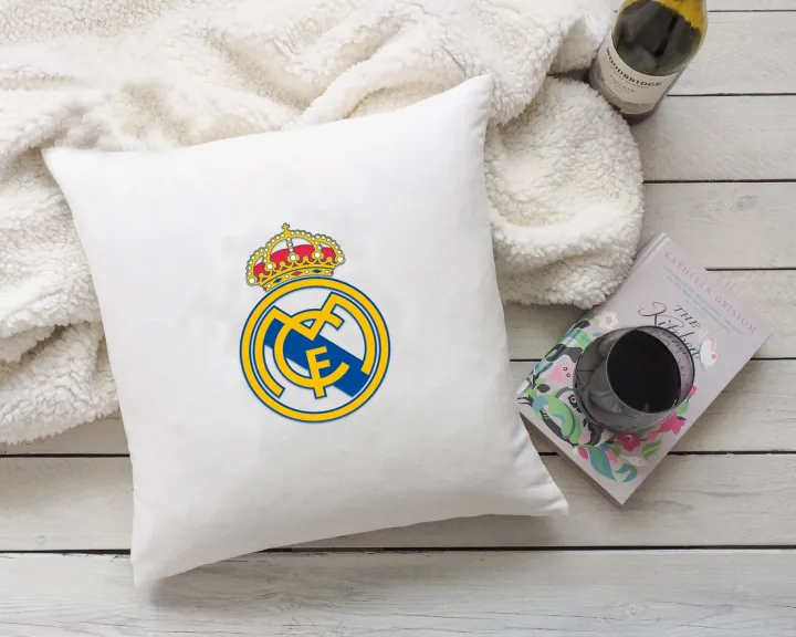 Real Madrid Pillow Cushion Plush Football Fan | Daraz.lk
