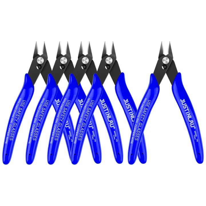 1 PCS Mini Nose Cutting Plier Electrical Wire Cable Cutter Metal Side ...
