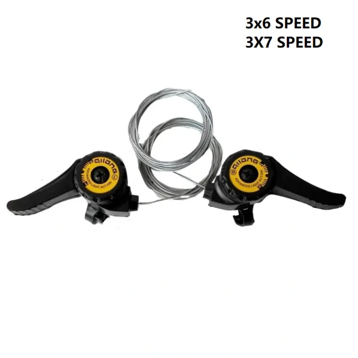 Bicycle Gear Shifters Twist Shifter Lever, Speed Shift for Mountain ...