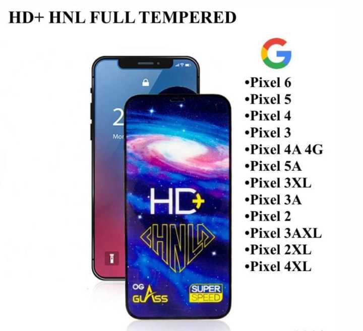 Google Pixel 6 5 4 3 2 5A 4A 3A XL 4XL Premium Tempered Glass Screen ...