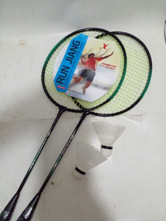 RUN JIANG Badminton Racket With two Shuttlecock | Daraz.lk