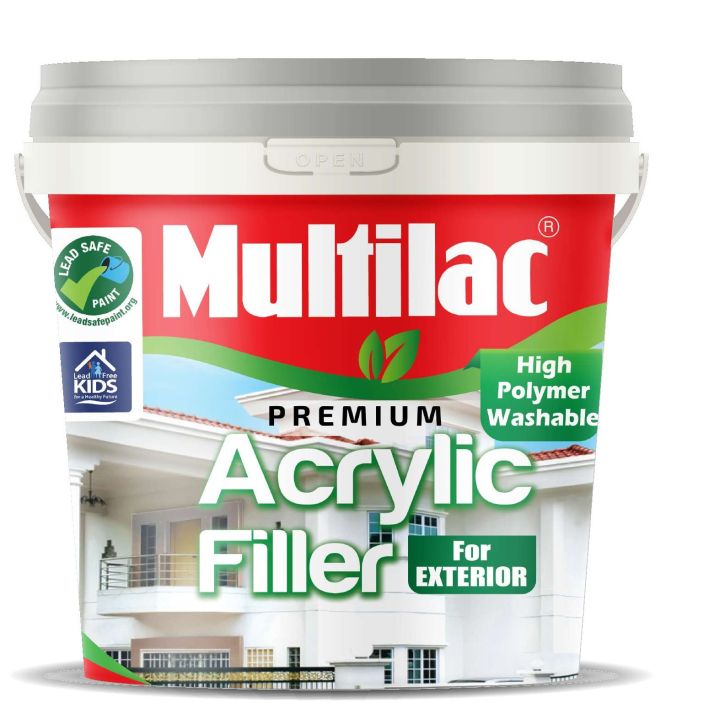 MULTILAC Premium Acrylic Wall Filler Exterior | Daraz.lk