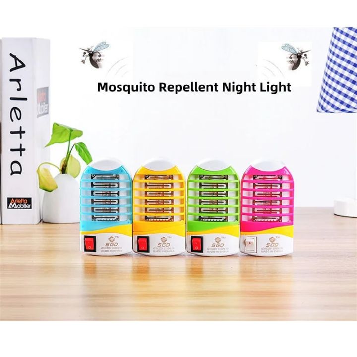 220V Home 2 In 1 Mosquito Repellent Device Mini Night Lighting Lamp ...