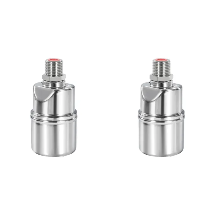 2X Automatic Water Level Control Valve 1/2 Inch Stainless Steel Float ...