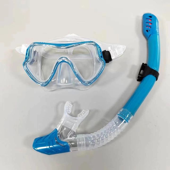 Snorkel Anti-Fog Glasses Set Half Dry Breathing Tube Swimming Pool Tool ...