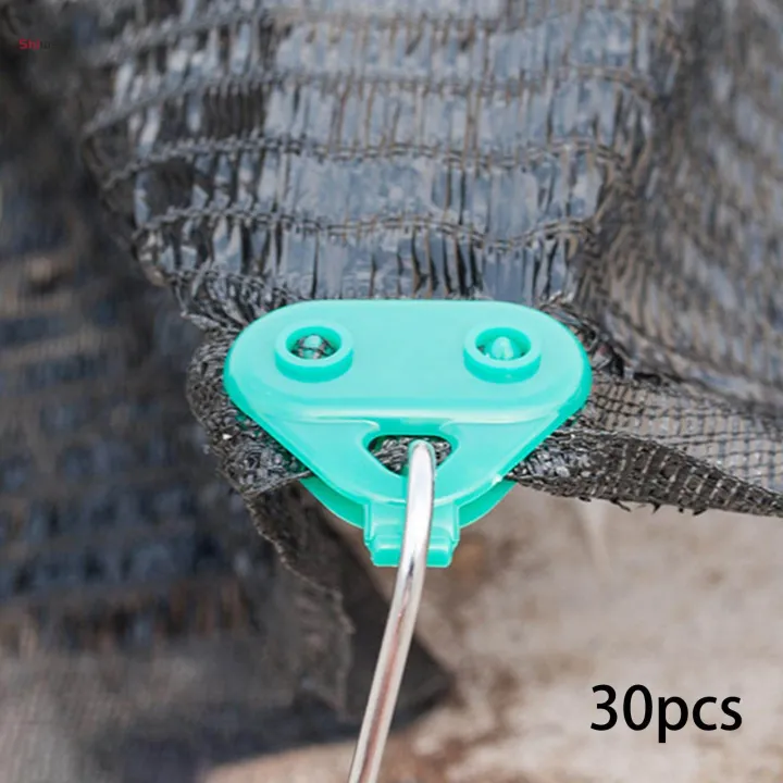 30x Shade Cloth Clips Tarp Clips Fixed Buckles, Reusable Awning Clamp ...