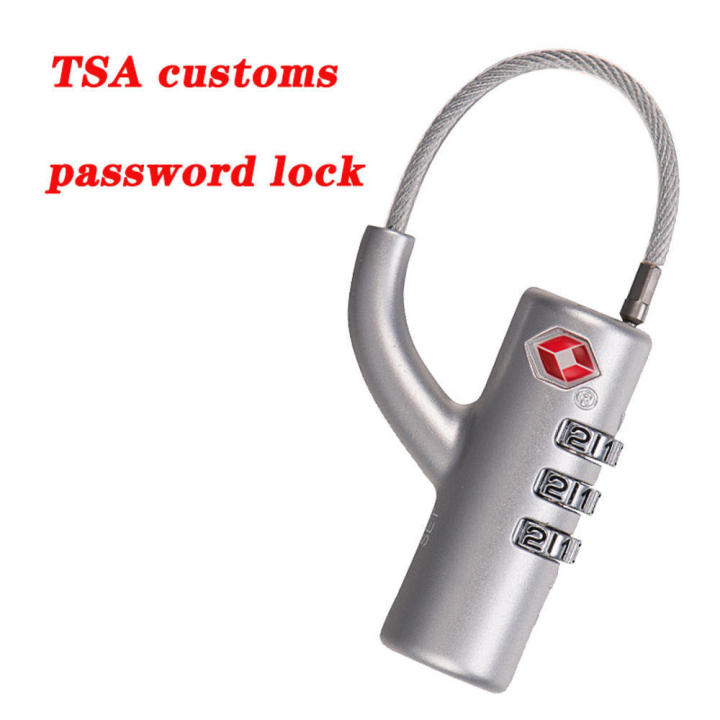 Travel Anti Lock Suitcase Luggage Security Coded Lock Dormitory 4 Digit ...