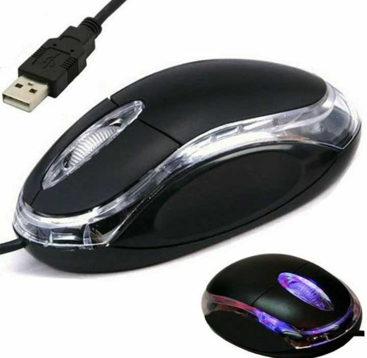 Haing Optical USB Wired Mouse For Pc and laptop Intelligent 3D Mouse ...