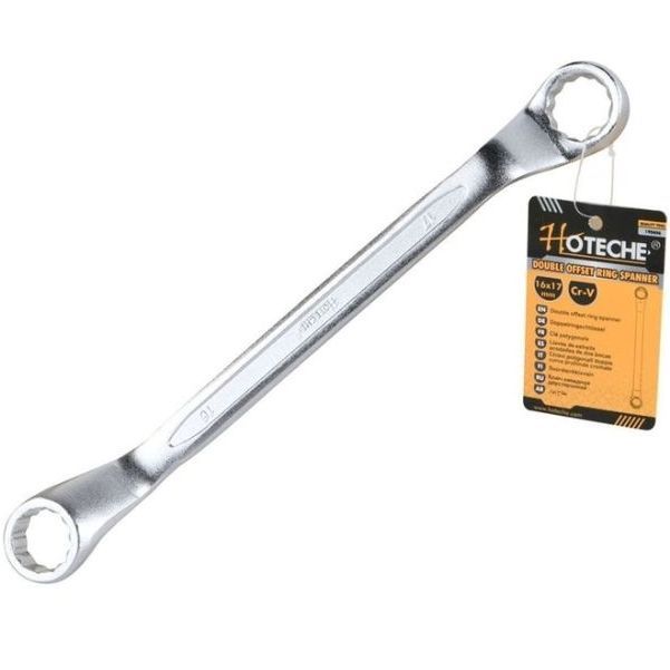 Double Offset Ring Spanner 16*17mm | Hand Tool | Mechanic tool | Nisaco Mall | Daraz.lk