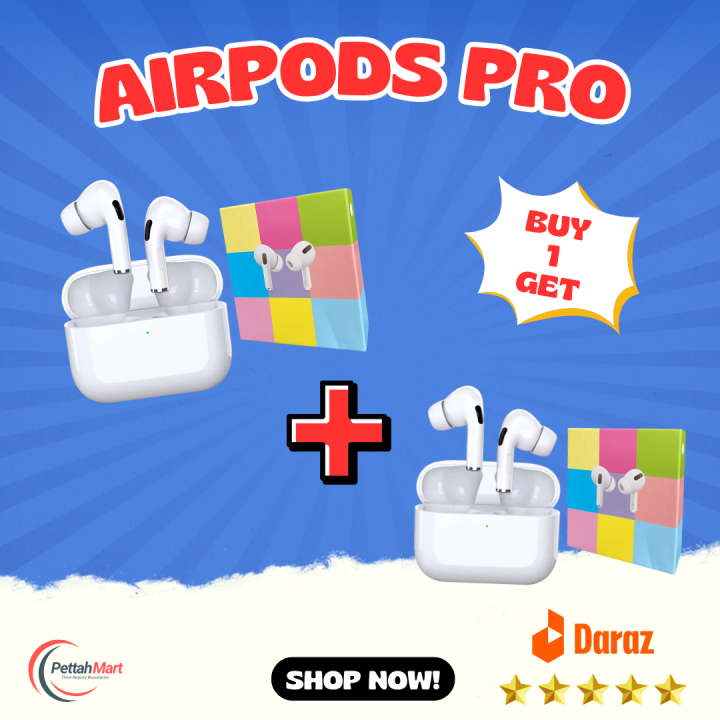 Airpods Pro Premium Quality Stock Wireless Earbuds With Wireless ...