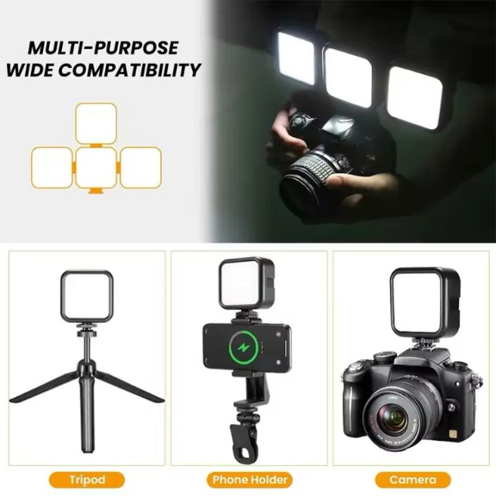 LED Pocket Fill Light for Live Video Fill Lighting Portable Camera ...