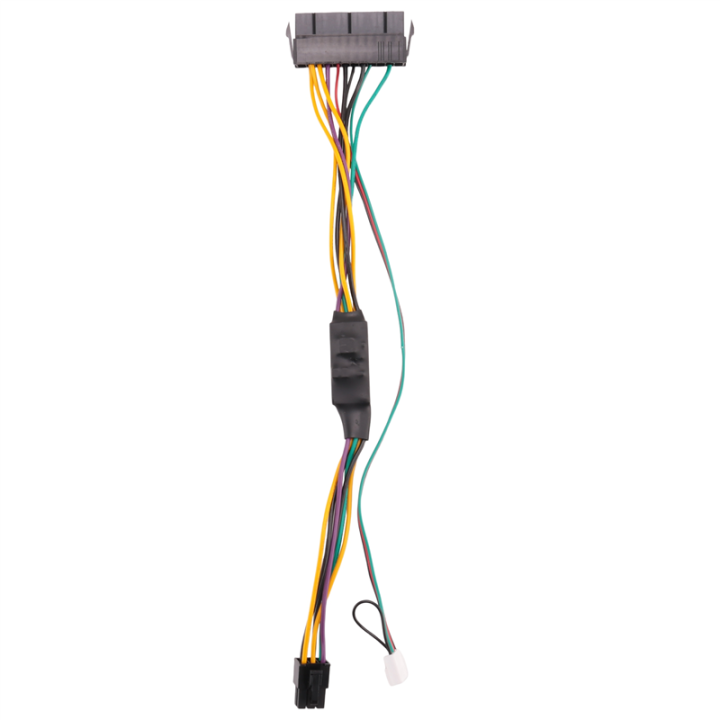 ATX Power Supply Cable PCIe 6 Pin to ATX 24 Pin Power Supply Cable ...