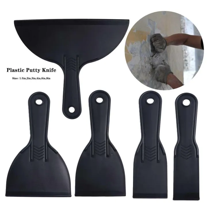 Floor .5-8in Plastic Putty Spreader Wall Cleaning Tool Car Film Patch ...