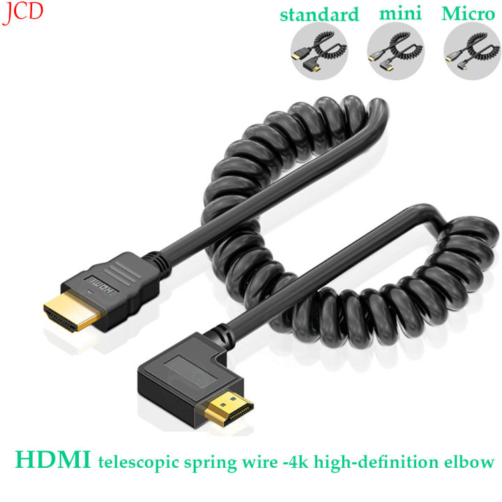 1PCS HDMI to Mini HDMI cable, Micro Adapter Cable, HDMI Elbow ...