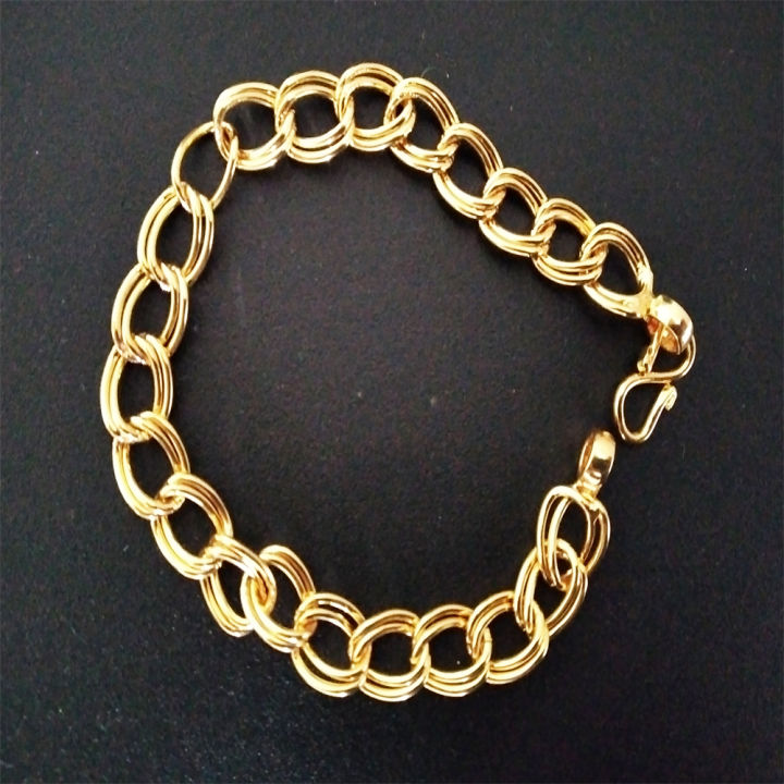 High Quality gold plated bracelet high quality | Daraz.lk